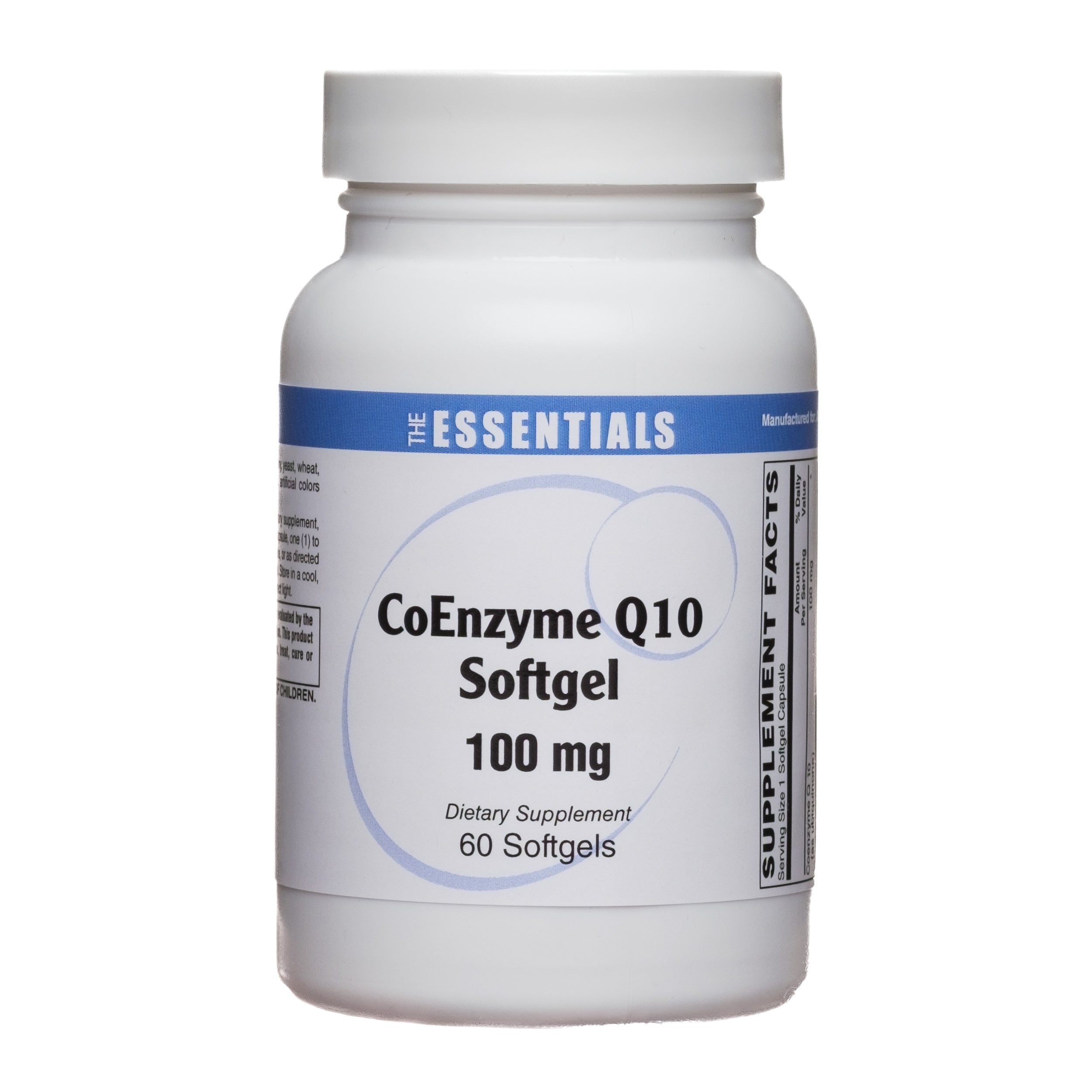 Coenzyme Q 10 Softgel (100 mg) – Ask Joe DiMatteo