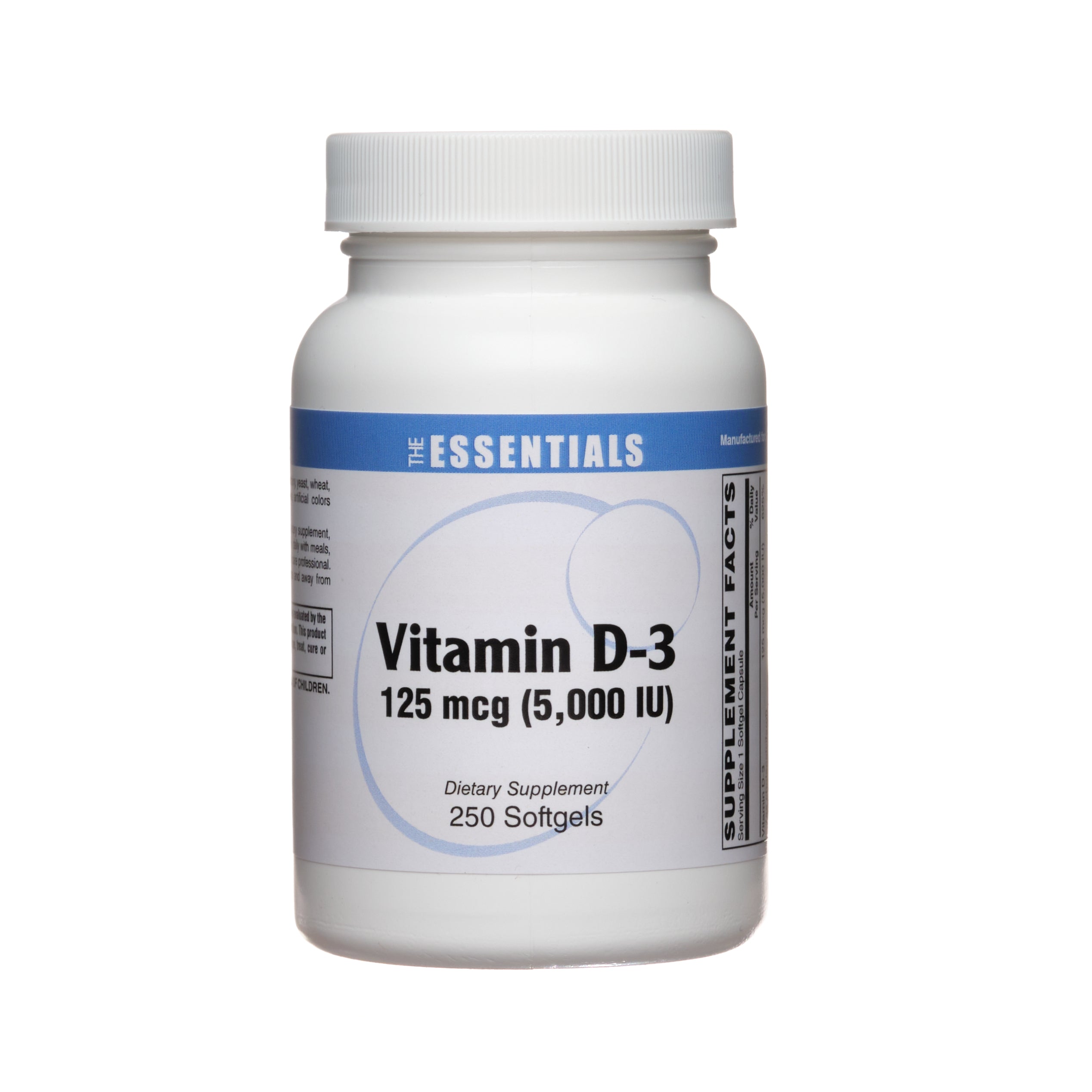 Vitamin D-3 (5,000 I.U.) – Ask Joe DiMatteo